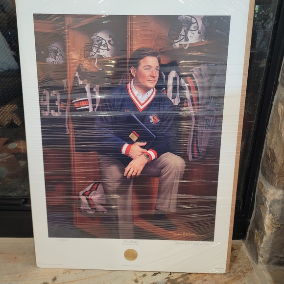 Auburn | Art | Auburns Terry Bowden 993 Print | Poshmark